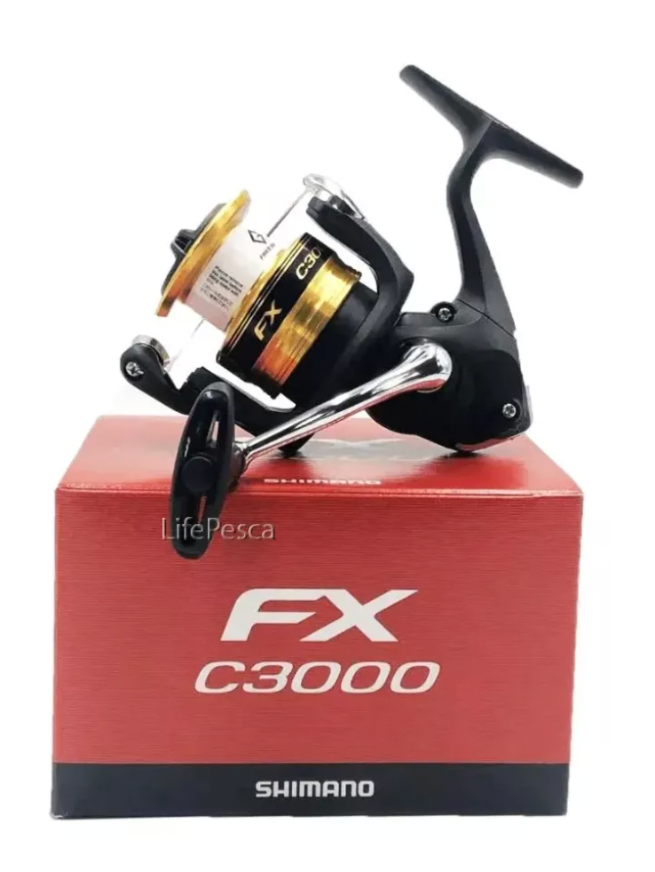 Reel frontal Shimano FX FC C3000 derecho/izquierdo color negro - hiking ...